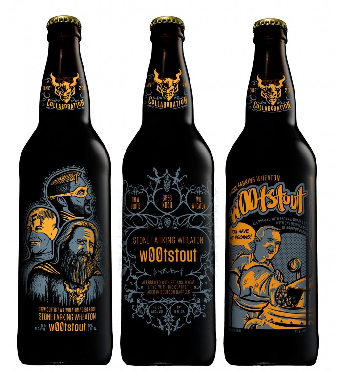 Stone Debuts 3 Different Farking Wheaton w00tsout Bottles - Beer Street ...