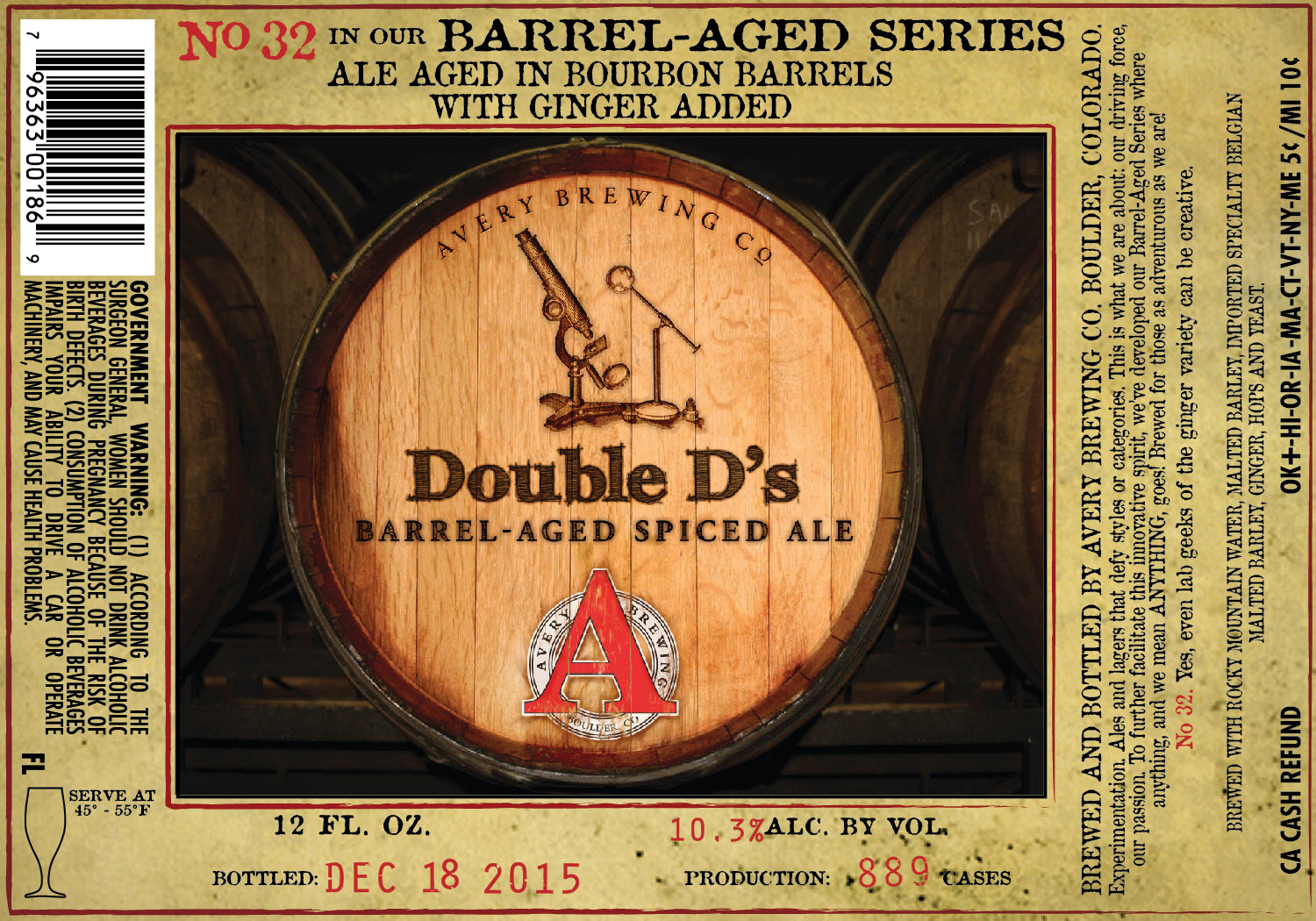 Avery Double D's, #32 released, some states see distribution - Beer ...
