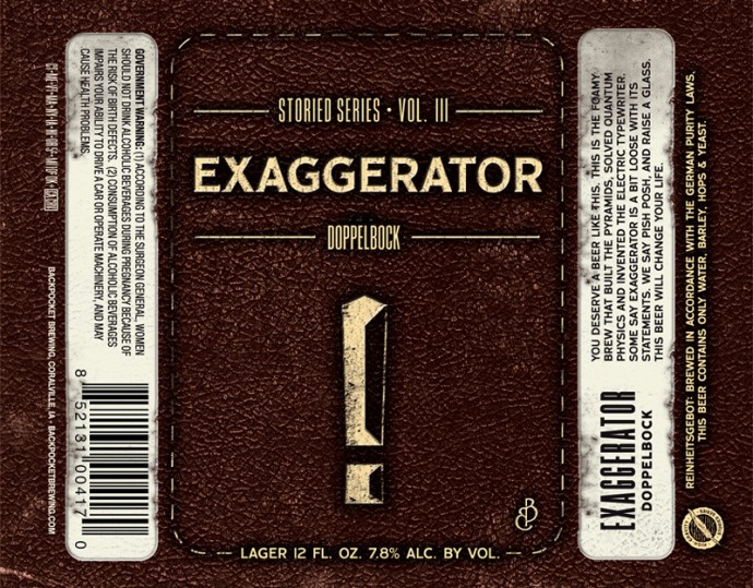 Backpocket Exaggerator Dopplebock