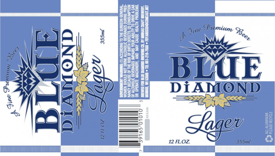 Blue Diamond Lager - Beer Street Journal