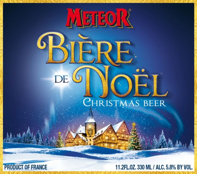 Brasserie Meteor Biere de Noel - Beer Street Journal