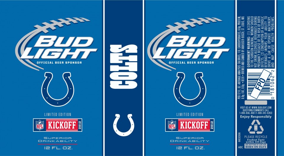 Bud Light Indianapolis Colts - Beer Street Journal