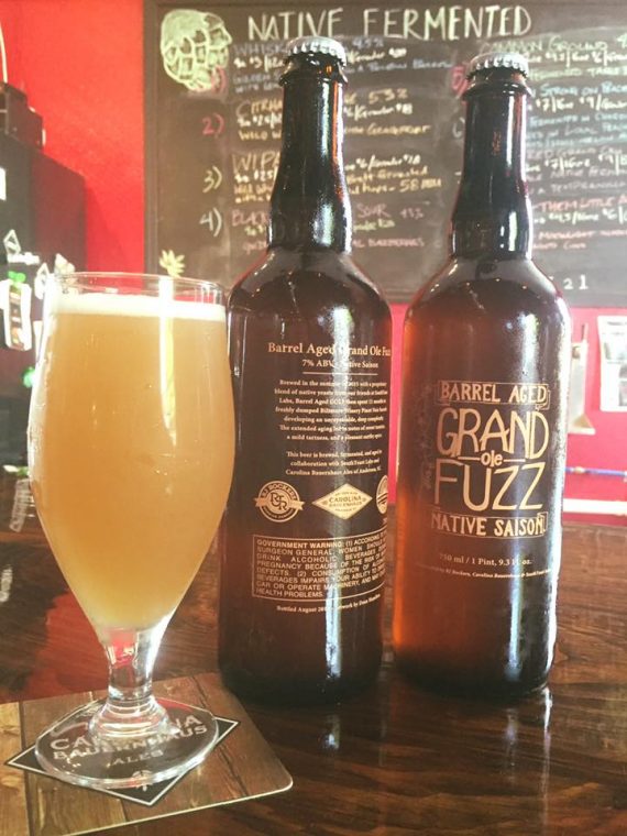 Carolina Bauernhaus Barrel Aged Grand Ole Fuzz - Beer Street Journal