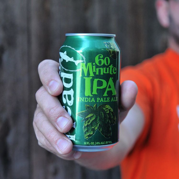 Dogfish Head 60 Minute IPA is officially the brewery's first can - Beer ...