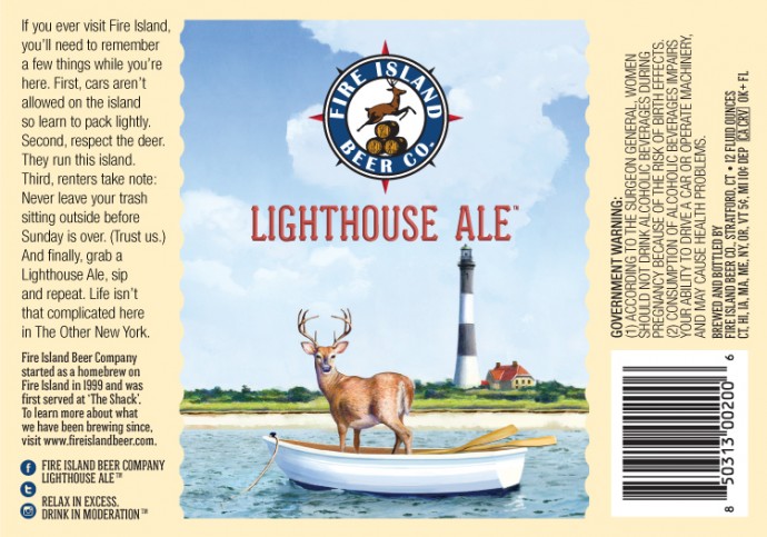 Fire Island Beer Co Lighthouse Ale - Beer Street Journal