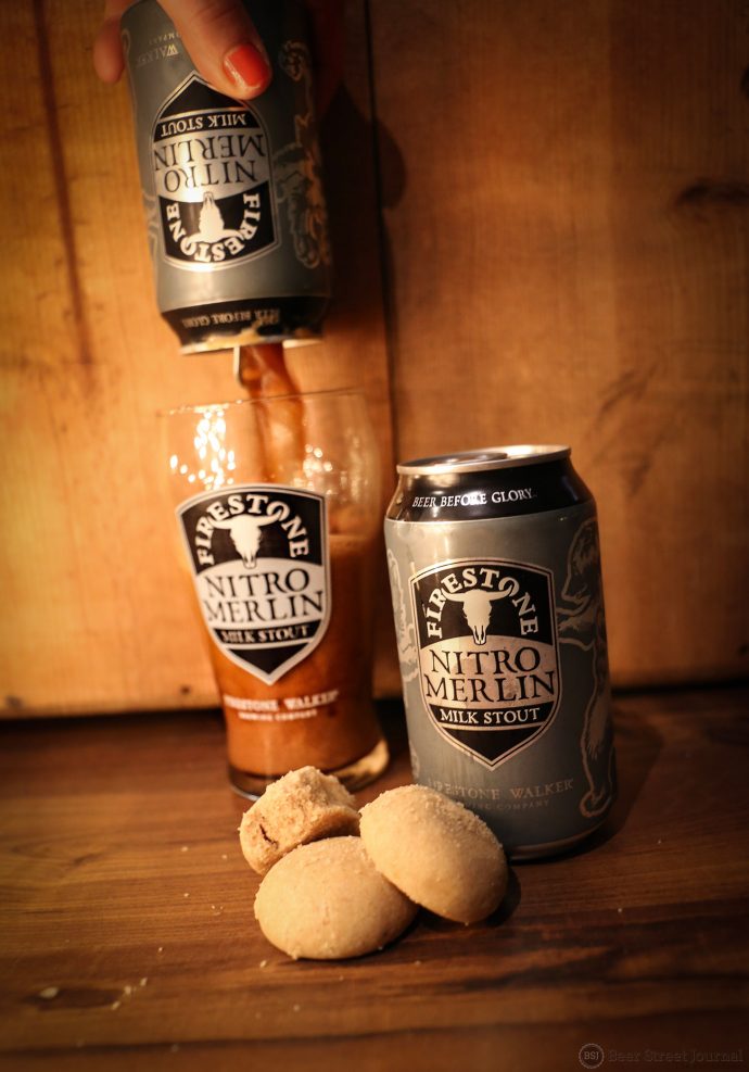 Dunk your cookies in Firestone Walker Nitro Merlin Milk Stout - Beer ...