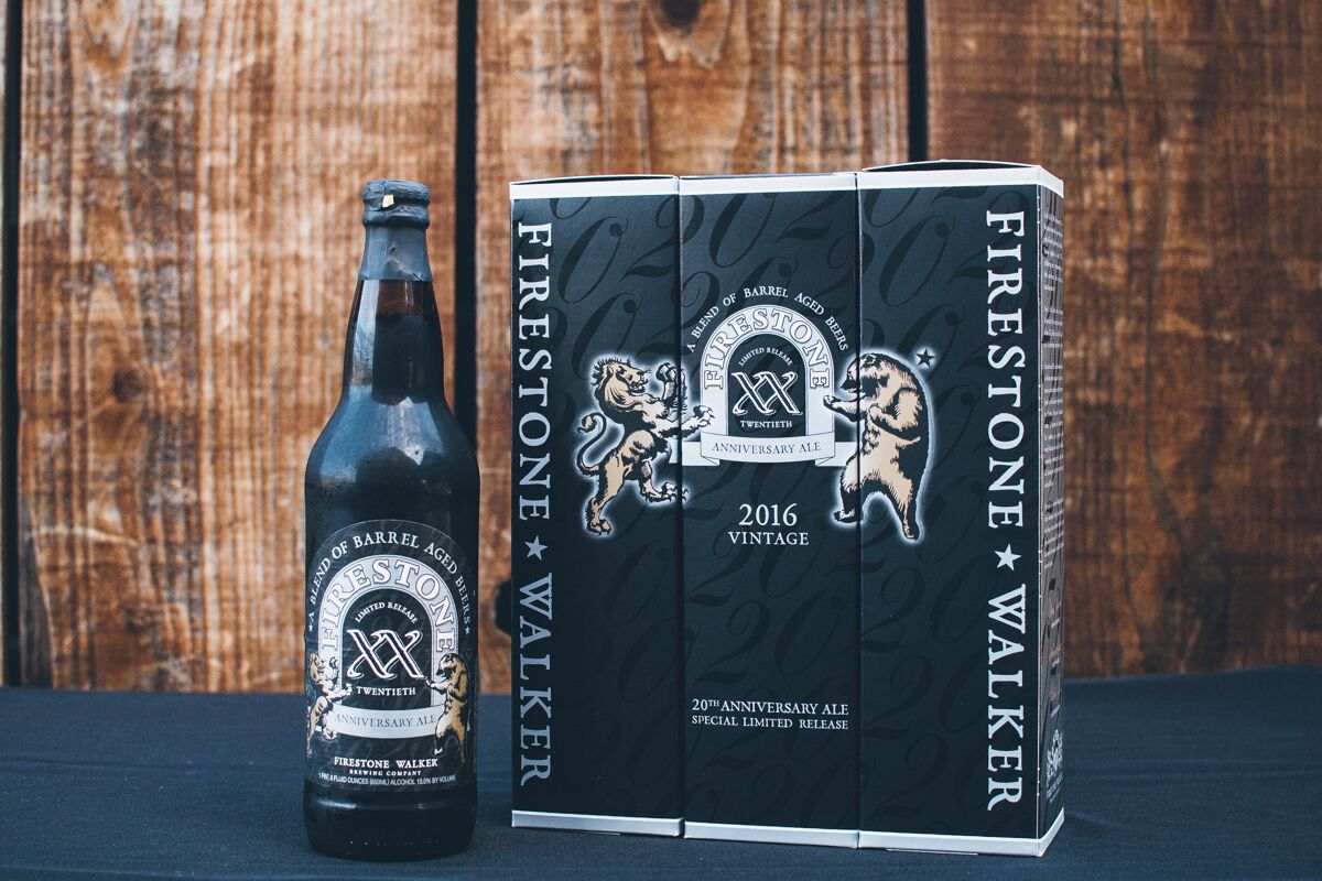 Firestone Walker XX Anniversary blends 5 beers, 250 barrels - Beer ...