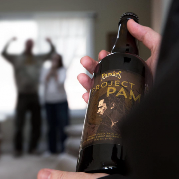 Founders Project Pam Bottle - Beer Street Journal