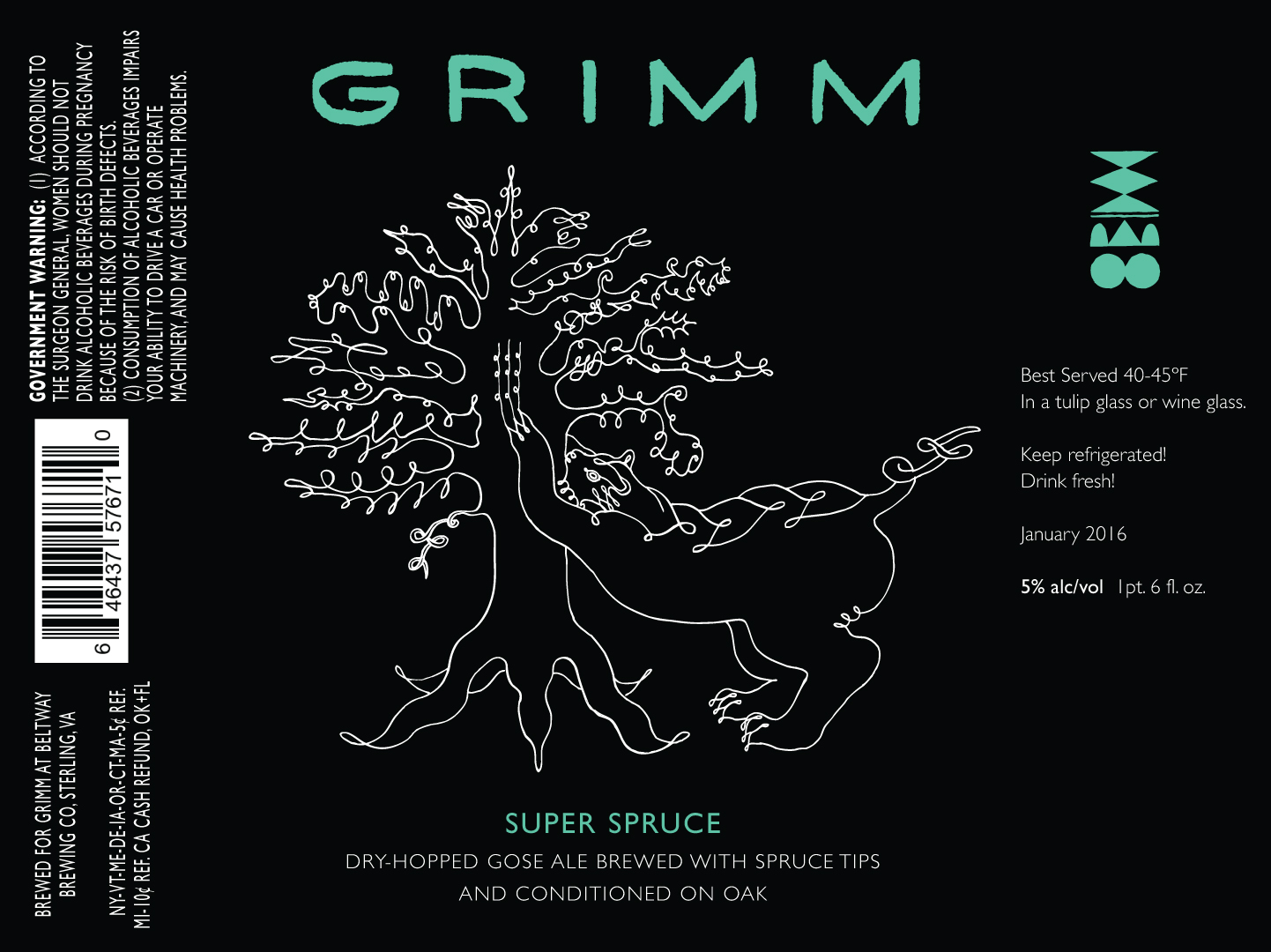 Grimm Super Spruce - Beer Street Journal