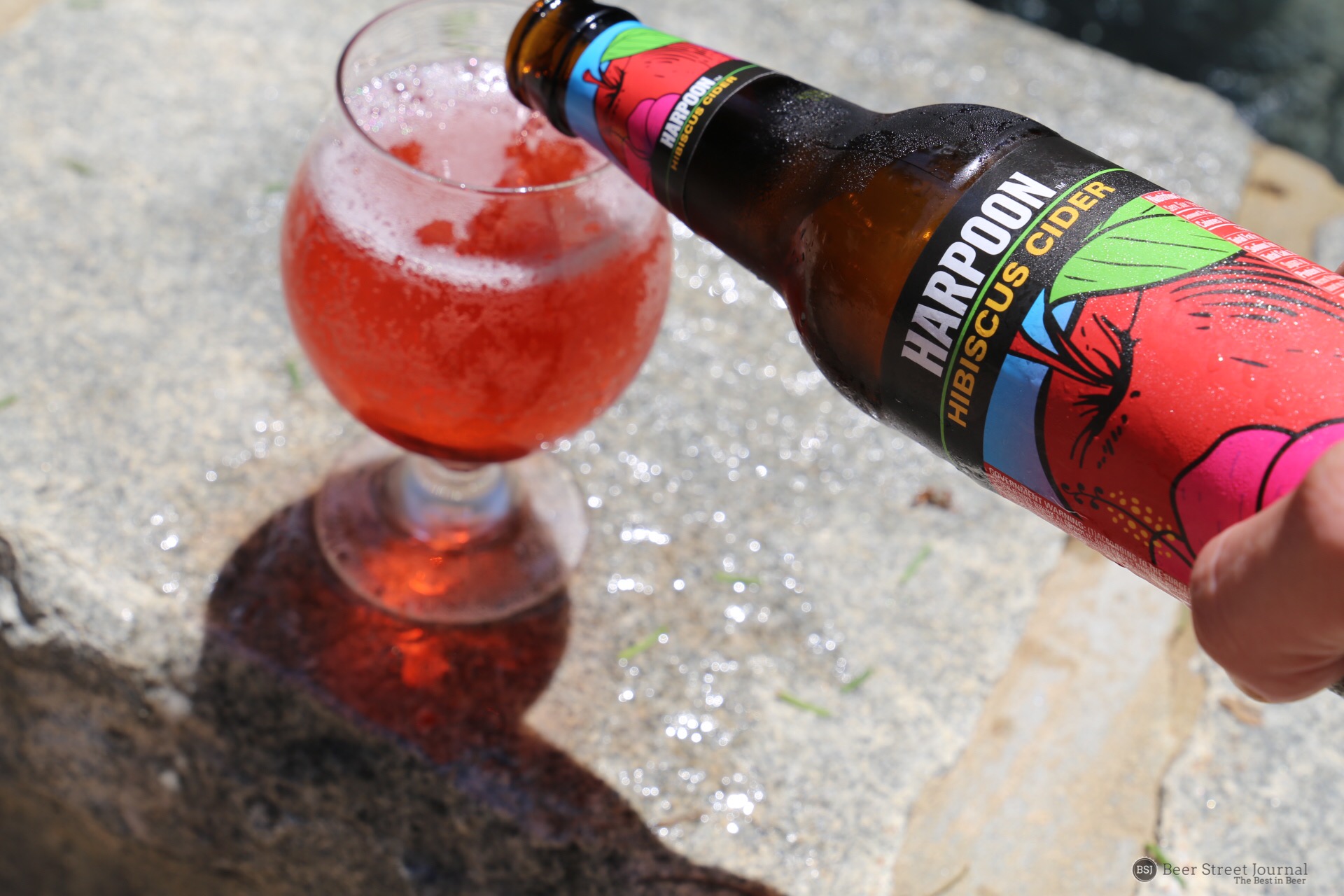 Harpoon Hibiscus Cider - Beer Street Journal