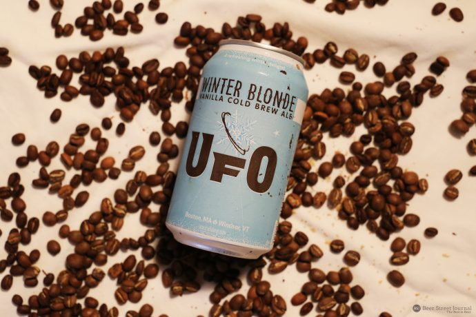 Coffee meets vanilla: Harpoon UFO Winter Blonde Ale - Beer Street Journal