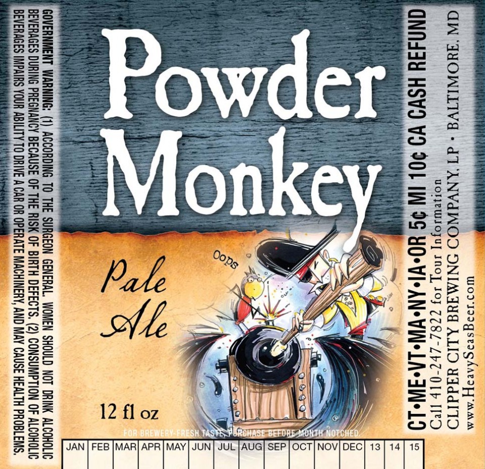 Heavy Seas Pale Now "Powder Monkey" - Beer Street Journal