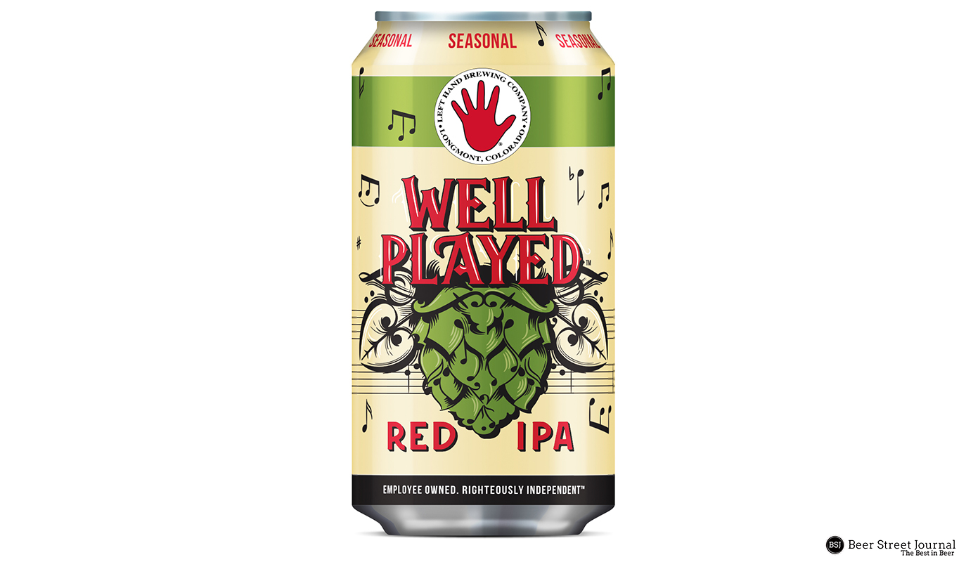 Left Hand Well Played Red IPA, a new seasonal hits shelves - Beer ...