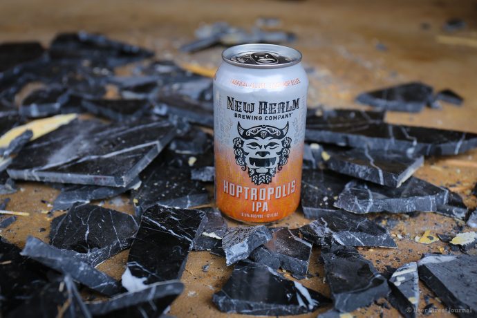 New Realm Hoptropolis, & a reminder how much we've missed draft beer ...