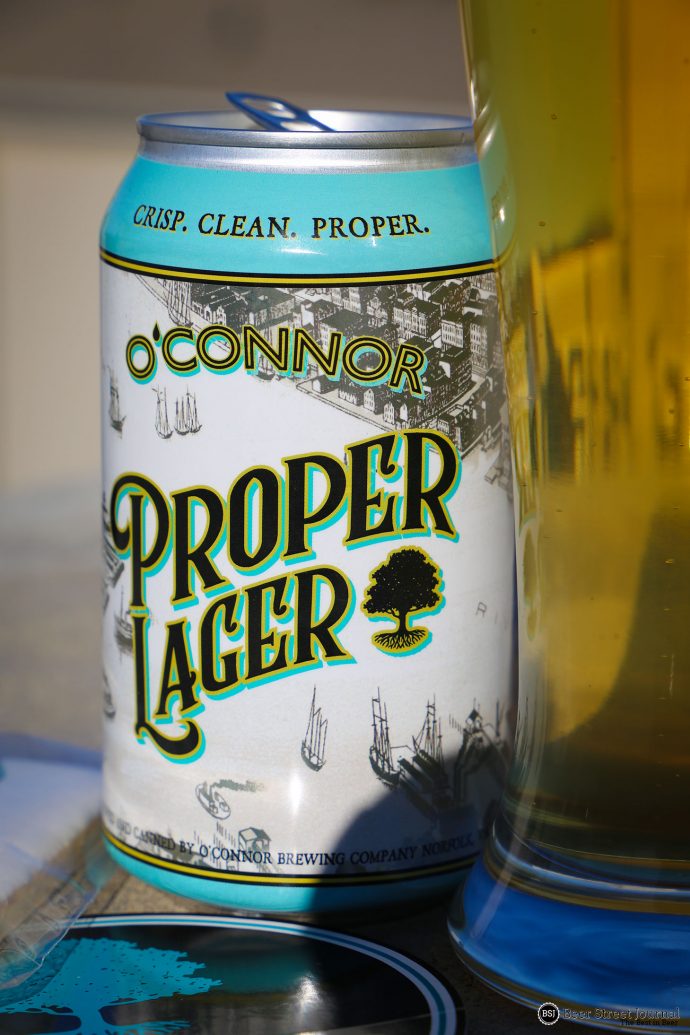 O'Connor Brewing's new Proper Lager is simply "fantastic" - Beer Street ...