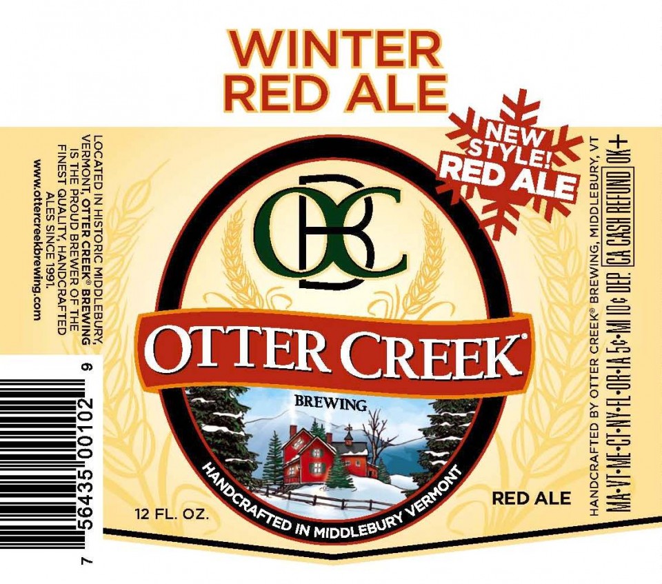 Otter Creek Winter Red Ale - Beer Street Journal