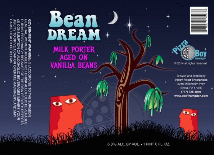 Pizza Boy Bean Dream Milk Porter