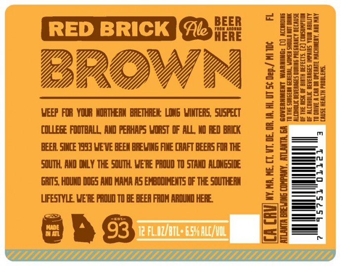 Red Brick Brewing Brown Ale - Beer Street Journal