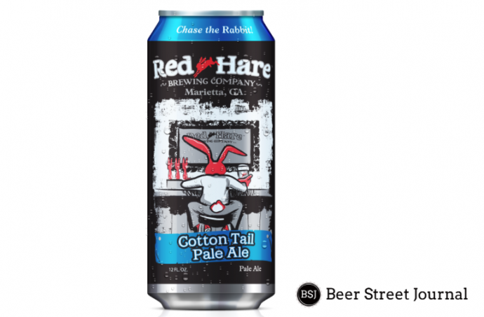 Red Hare Cotton Tail Pale Ale Cans Go Year round