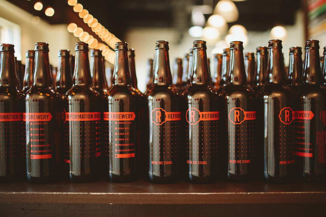 Reformation Brewery's First Bottles, July 1st