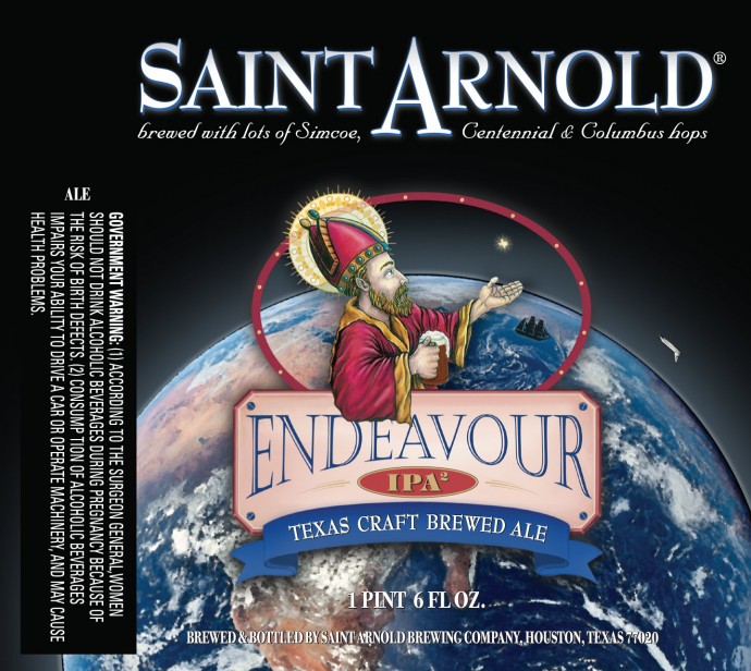 Saint Arnold Endeavor Launches Today - Beer Street Journal