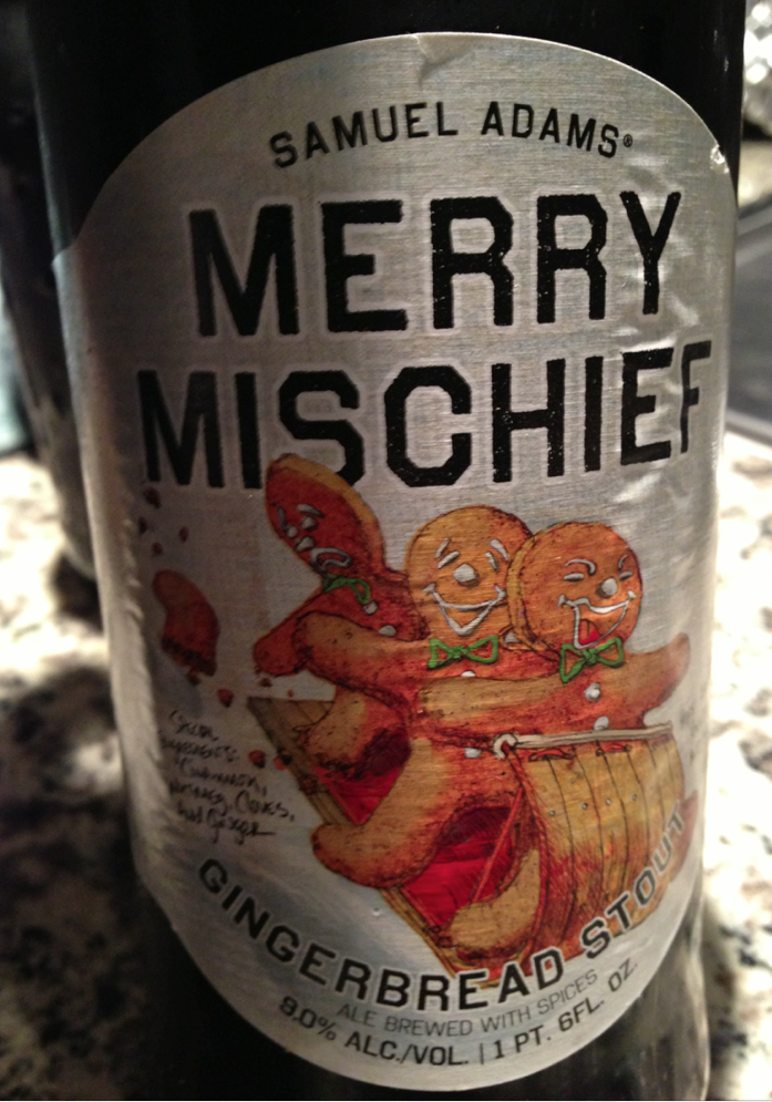 Sam Adams Merry Mischief Gingerbread Stout Arrives - Beer Street Journal