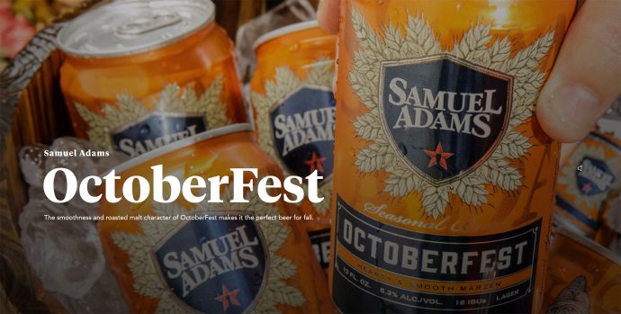 Sam Adams OctoberFest already on taps as July ends - Beer Street Journal