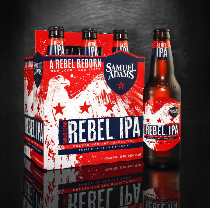 Samuel Adams Rebel IPA recipe reformulated with exclusive hops - Beer ...