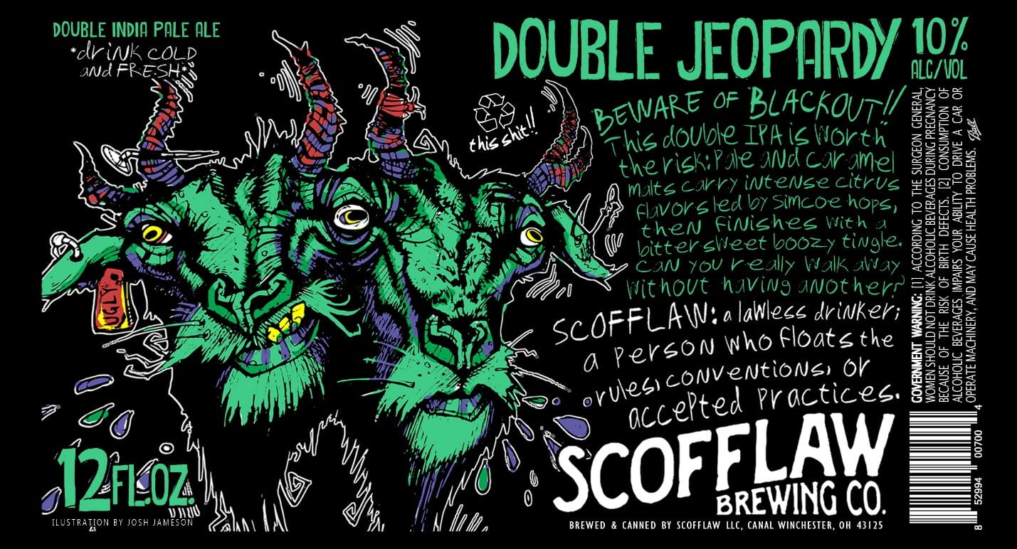 Scofflaw Double Jeopardy IPA is getting an artistic upgrade in 2018 ...