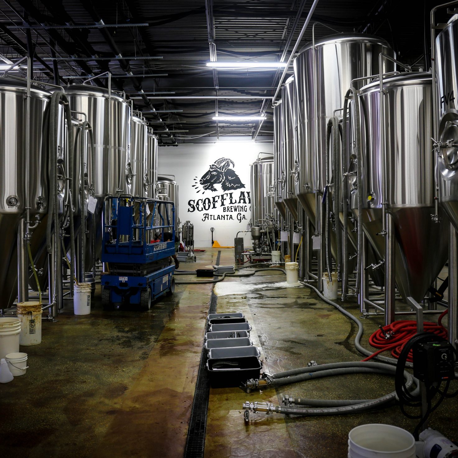 Scofflaw Brewing & Basement IPA turn 1. Atlanta can't get enough - Beer ...