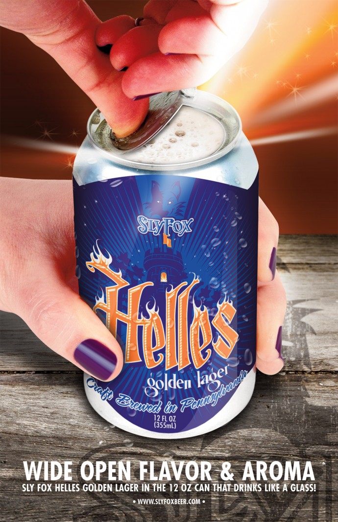 Sly Fox Helles & Pils in New 360 Cans - Beer Street Journal