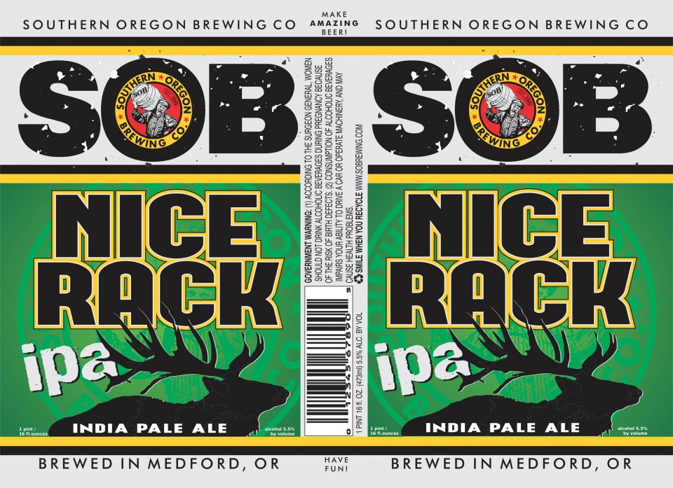 Southern Oregon Nice Rack IPA - Beer Street Journal