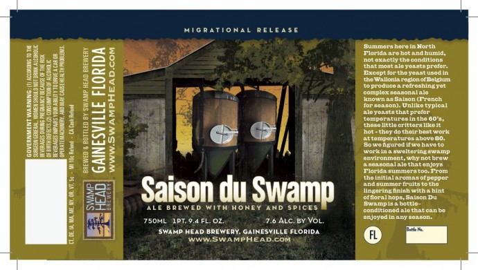 Swamp Head Saison Du Swamp 2014