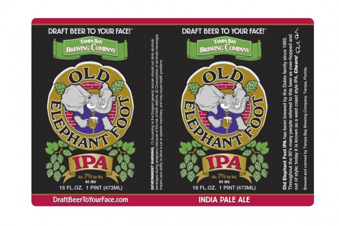 Tampa Bay Brewing Old Elephant Foot - Beer Street Journal