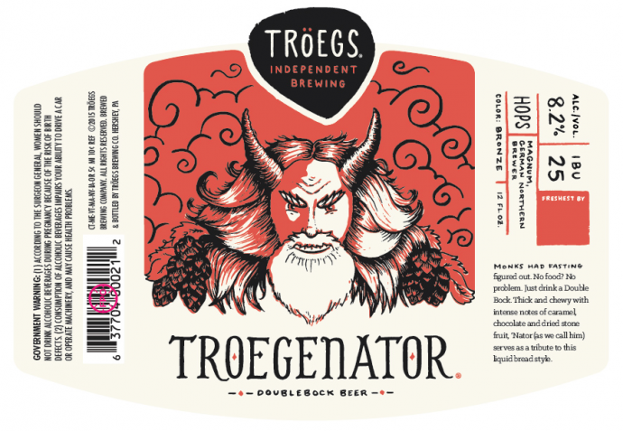 Troegs Trogenator To Get Sexy New Artwork