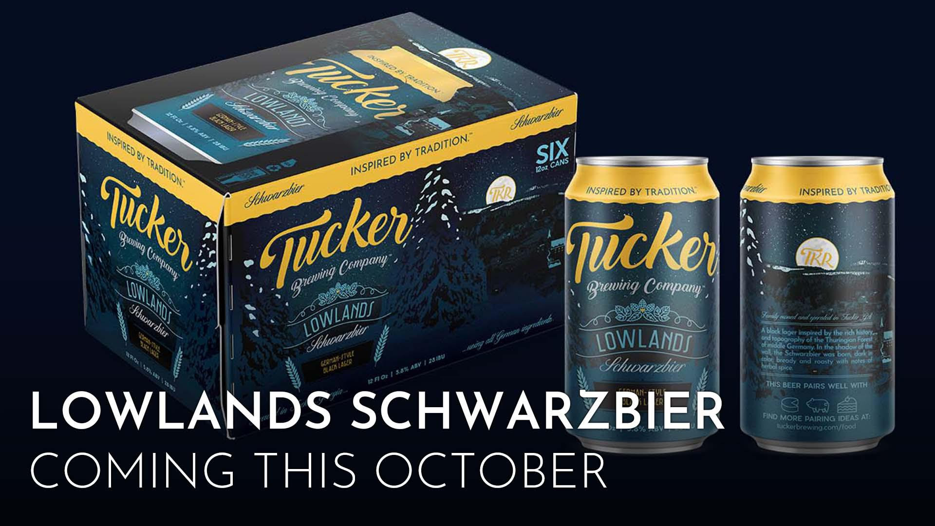 Tucker Brewing Lowlands Schwarzbier to be canned in October – A1 Brewery