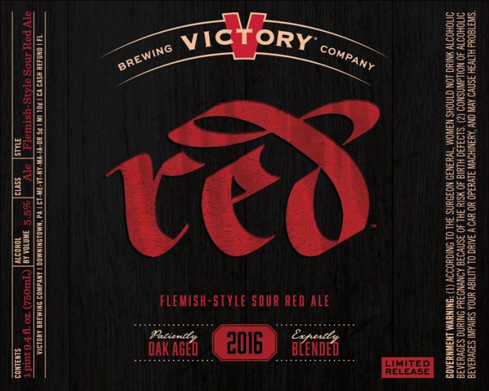 Victory Red, a future sour red ale - Beer Street Journal