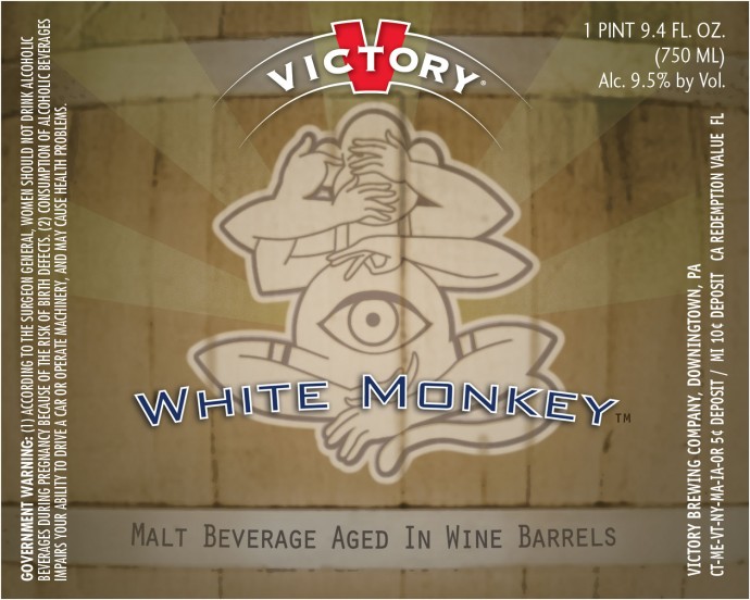 Victory Golden Monkey in Wine Makes "White Monkey" - Beer Street Journal