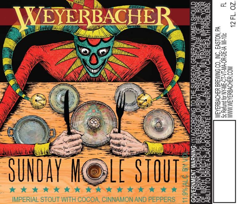 Molé Beer: Weyerbacher Sunday Mole Stout - Beer Street Journal