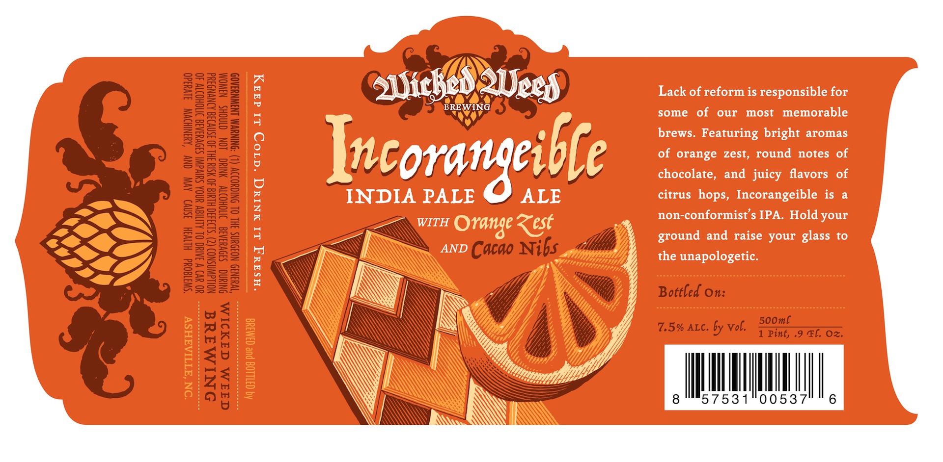 Wicked Weed Incorangeible